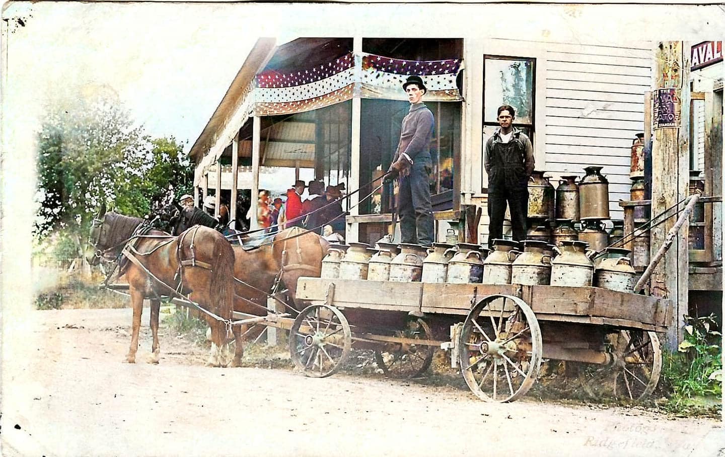 The first dairy farms, milk delivery, and innovations in New York City ...